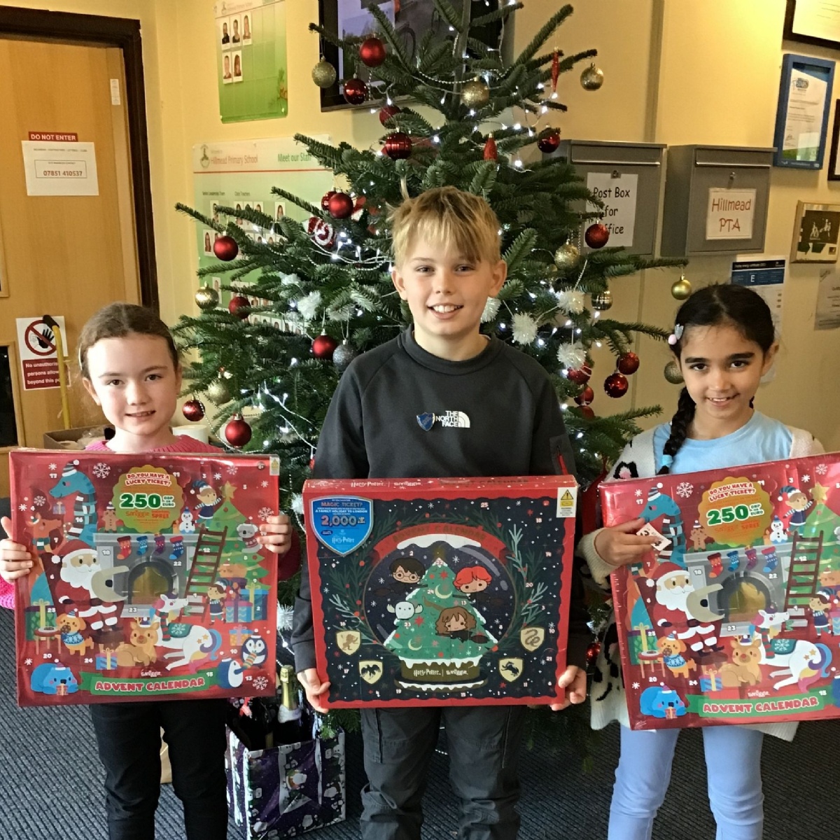 Hillmead Primary School - Advent Calendar Winners!